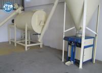 China 3t/H Gypsum Tile Adhesive Mixing Machine Material Feeding Manual Batching for sale
