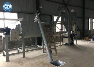 China 2-4T/H Dry Mortar Production Line With Automatic Valve Packing Machine for sale