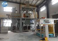 China Tile Adhesive Dry Mortar Equipment With Packing Machine PLC Control for sale