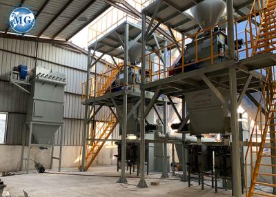 China 90kw Dry Mortar Mixer Machine Ceramic Tile Adhesive Wall Putty Plaster Making Plant for sale
