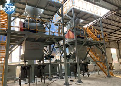 China Ceramic Tile Adhesive Dry Mortar Mixing Equipment High Efficiency for sale