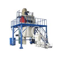 China 6-8T/H Semi Automatic Premix Dry Mortar Production Line Putty Making Machine for sale