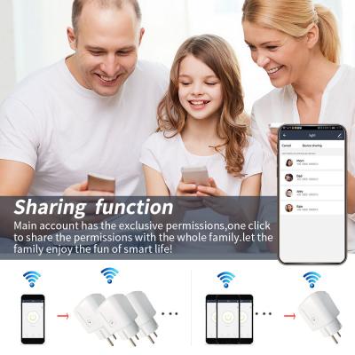 China 1200W Cozylife WiFi Smart Plug Remote Control & Timing Voice Activated for sale