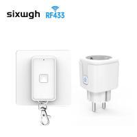 China Iot Wireless Smart Switch RF433 Long Range Plug 433.92MHz Self Generating for sale