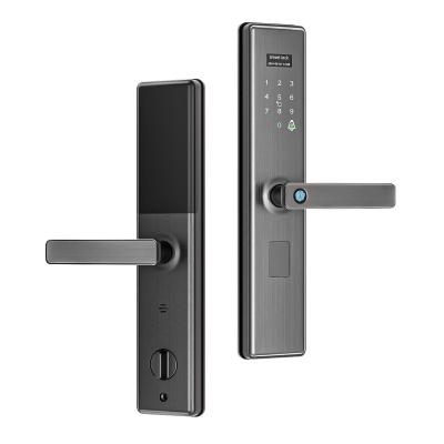 China 6 In 1 Smart Home Security Package Entry Auto Lock Electronic Camera Deadbolt Doorbell System for sale