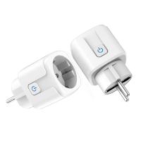 China 16A Smart Life Wifi Controlled Electrical Outlet Energy Monitoring Socket 2.4GHz for sale