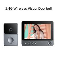 China Smart Wireless Video No Wifi Doorbell Camera Intercom System 2.4G Private Protocol for sale