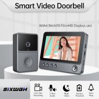China 4.3 Inch IPS Smart Home Security Package Auto IR CUT Video Doorbell Camera for sale