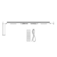 China Automatic Tuya WiFi Smart Motorized Curtain Track System 60kg Anti Theft for sale