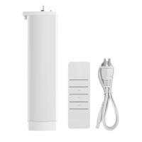 China Quiet Automatic Tuya Smart Curtain Tracks Motor With Vacation Privacy Mode Adjustable for sale