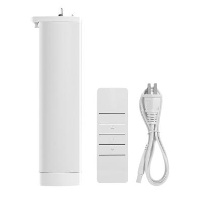 China Quiet Automatic Tuya Smart Curtain Tracks Motor With Vacation Privacy Mode Adjustable for sale