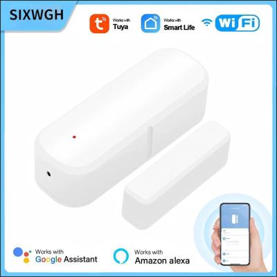 China Wireless 802.11b WiFi Door Detector Sensor Alarm for Smart Home Security for sale