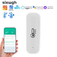 China 3V 2.4GHz Smart Home Sensors WiFi Temperature Humidity Data Logger for sale