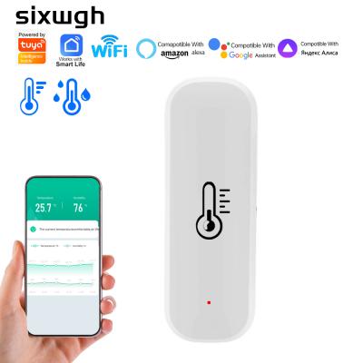 China 3V 2.4GHz Smart Home Sensors WiFi Temperature Humidity Data Logger for sale