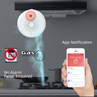 China Home Smart Combustible Gas Sensor Detector 80dB Tuya ZigBee Gateway For Kitchen for sale