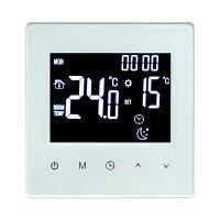 China Alexa Voice Control Smart WiFi Underfloor Heating Thermostat Programmable Touch Screen for sale