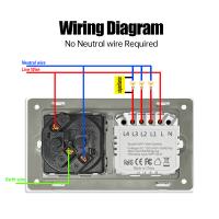 China WiFi Touch Switch Socket Smart Home Panel with No Neutral Wire 16A High Power and Dual USB Ports for sale