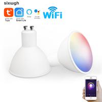 China WiFi Candle E12 Smart Light Bulb RGB Cool Warm White 400lm-450lm Brightness for sale