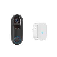 China 10000mAh Battery Smart Home Security Package 5GHz Dual Band 3mp WiFi Doorbell Camera for sale
