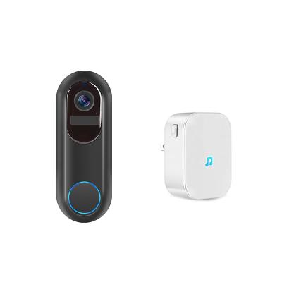 China 10000mAh Battery Smart Home Security Package 5GHz Dual Band 3mp WiFi Doorbell Camera for sale