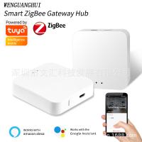 China ODM Tuya Smart Home Control Panel 3 In 1 Wi Fi ZigBee Bluetooth Hub for sale