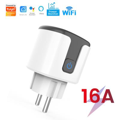 China Bidirectional Metering Smart Plug for Solar Power Stations with 16A High Load and Tuya App Monitor for sale