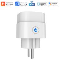 China 16A Rated Current Smart WiFi Socket with Compact 5x5cm Design and Local Schedule Execution for sale