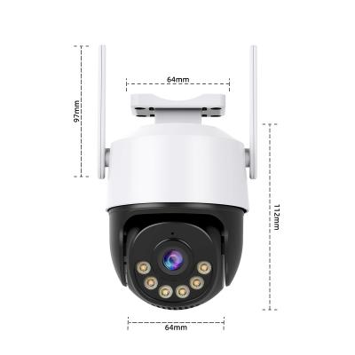 China 8MP Outdoor Smart Home Security Package PTZ Camera Surveillance IP66 Waterproof for sale
