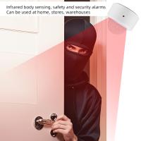 China Zigbee PIR Motion Sensor with 135° Wide Angle, 1-Year Battery Life & Zigbee Connectivity for Smart Home Security for sale