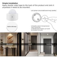 China Zigbee PIR Motion Sensor with 135° Wide Angle, 1-Year Battery Life & Zigbee Connectivity for Smart Home Security for sale