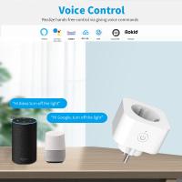 China EU Smart Plug: Dual‑Band WiFi, Voice/App Control, Timer, 10A, 85‑240V for sale