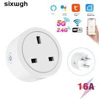 China UK Smart Plug: Voice/App Control, 16A, Dual‑Band WiFi, Energy Monitor for sale
