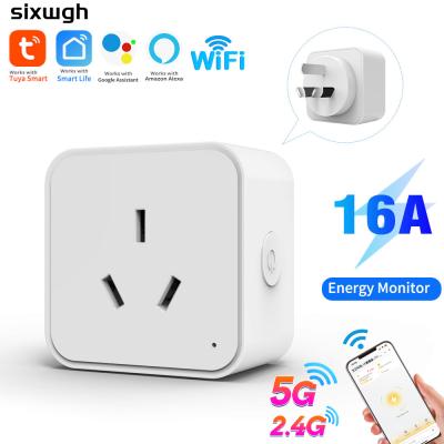 China AU Smart Plug: WiFi/Energy Monitor, 16A, Voice/App Control, Timer for sale