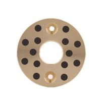 China Selflube Bronze Washer Oilless With Graphite Insert Metal Bush for sale
