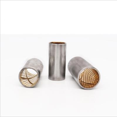 China Bronze Heavy Loads Bi Metallicly Bearing Lubricant Varies Finish Varies for sale