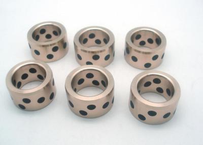 China Solid Lubricant Casting Aluminum Bronze Bearings Bushings ISO 16949 for sale