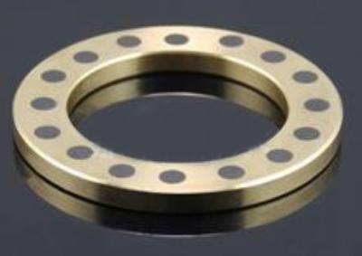 China Casting Aluminum Bronze Thrust Washer With Solid Lubricant 160 HB for sale