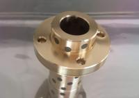 China Solid Lubricant Plugs Casting Copper Metric Bronze Sleeve Bearings With Flange for sale