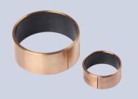 China PTFE Metric Sleeve Bearings / Self Lubricating Bronze Bushings for sale
