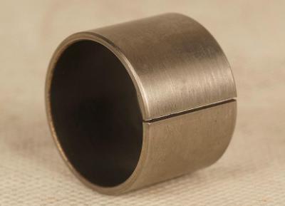 China Oilless Self Lubricating Bearings Wrapped By Steel Backing  Sinter Bronze Layer And PTFE Antiwar Surface for sale