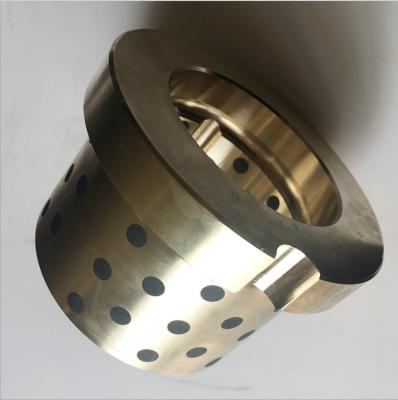 China Graphite Inlaid Oiless Gunmetal Cast Bronze Bearings for sale