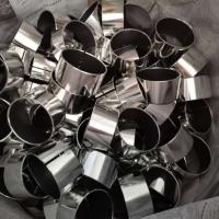 China Tin Copper Coating Lubrication Free PTFE Sliding Bushings for sale