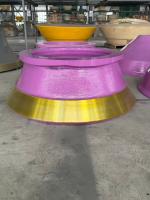 China Manganese  Cone Crusher Liners Steel Cone Crusher Wear Parts Bowl Liner Parts for sale