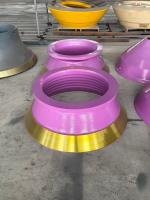 China Manganese  Cone Crusher Liners Steel Cone Crusher Wear Parts Bowl Liner Parts for sale