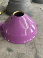China Custom Wear Cone Crusher Parts Group Mantle And Bowl Liner Combo for sale