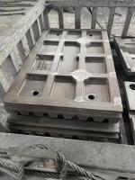 China Mechanical Jaw Plate Crusher Wearing Plate Dynamic Moving  Jaw Machinery Parts for sale
