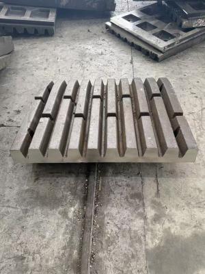 China Custom Manufacturing Impact  Jaw Crusher Wearing Parts Jaw Plate Material for sale
