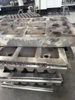 China Custom Manufacturing Impact  Jaw Crusher Wearing Parts Jaw Plate Material for sale