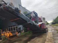 China Sand Stone Mobile Crusher Station Gravel Processing Tracked for sale