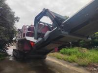 China Sand Stone Mobile Crusher Station Gravel Processing Tracked for sale